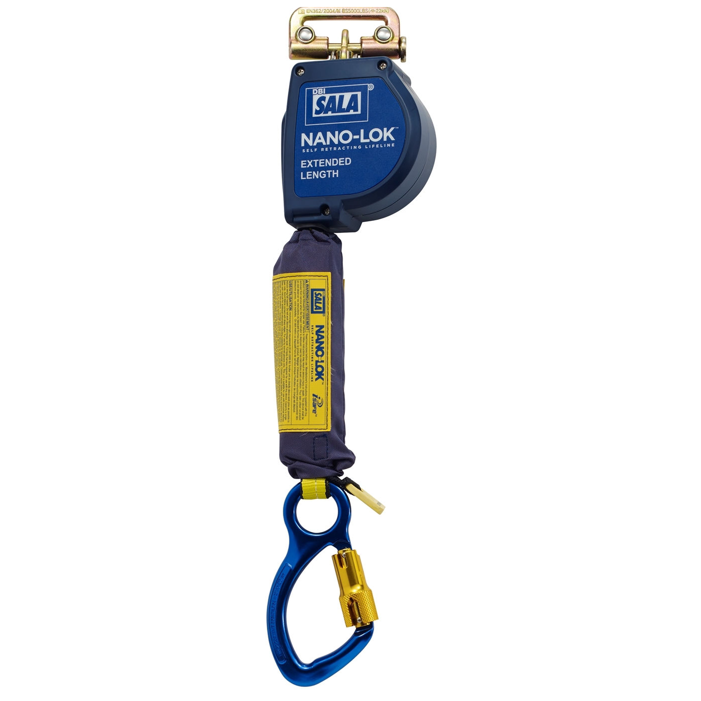 DBI-Sala Nano-Lok XL Quick Connect Self Retracting Lifeline Web Only £ ...